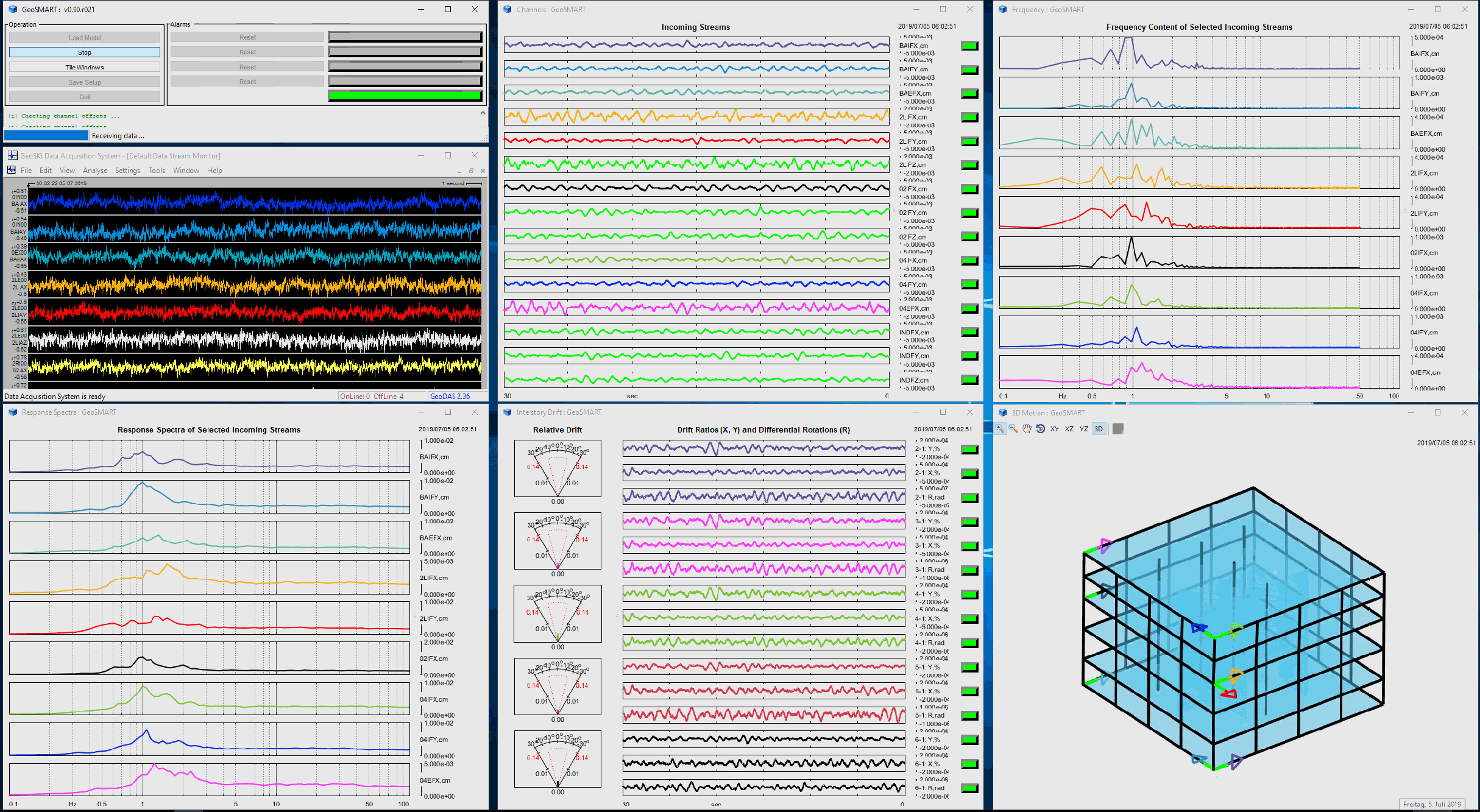 GeoSIG software - GeoSMART