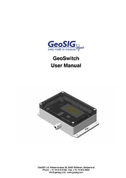 GeoSIG Alarms / Switches - GeoSwitch