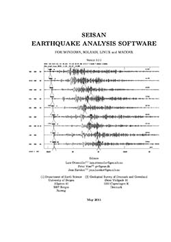 SEISAN analysis software